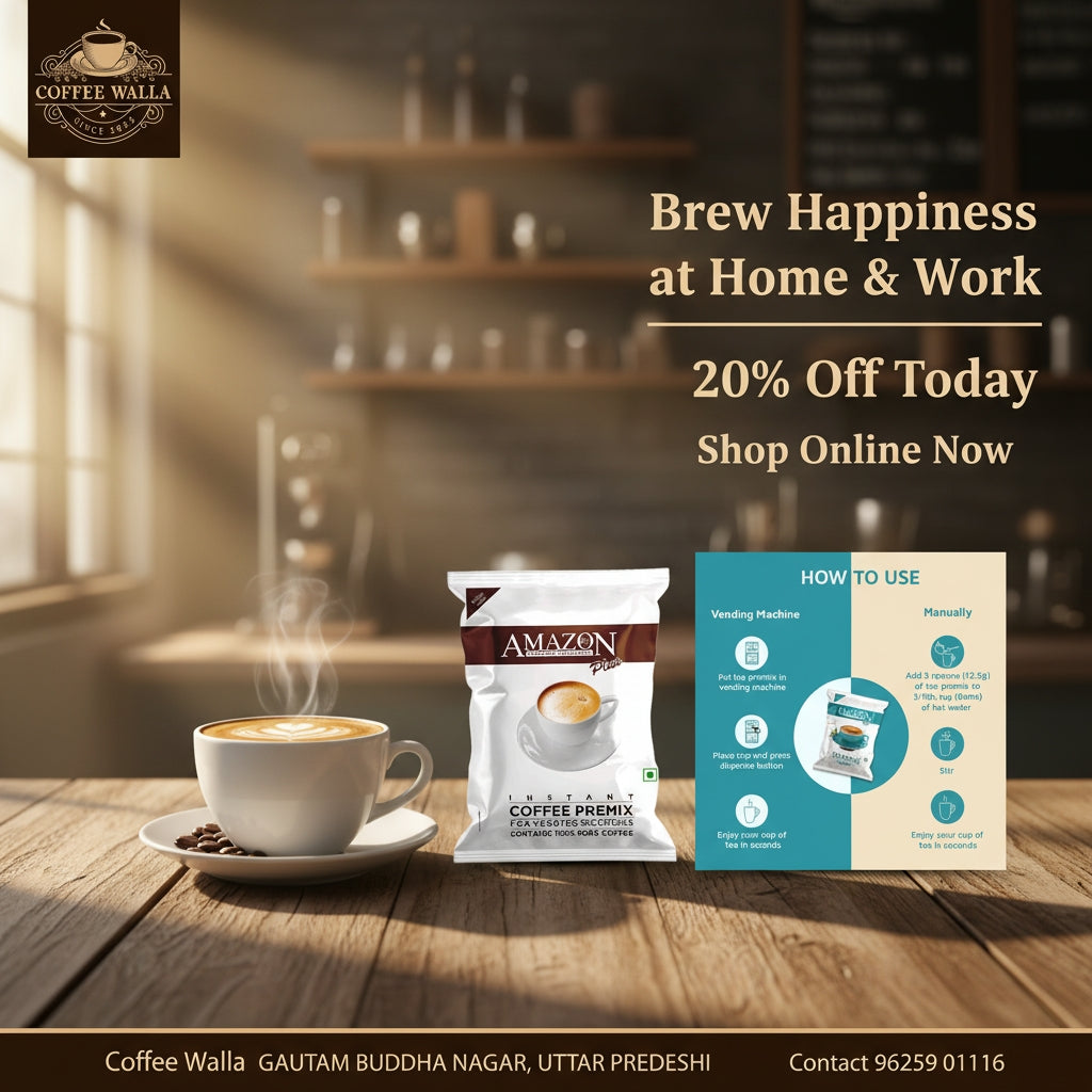 Amazon Plus Instant Coffee Vending Refill for Office Machines | COFFEE ...