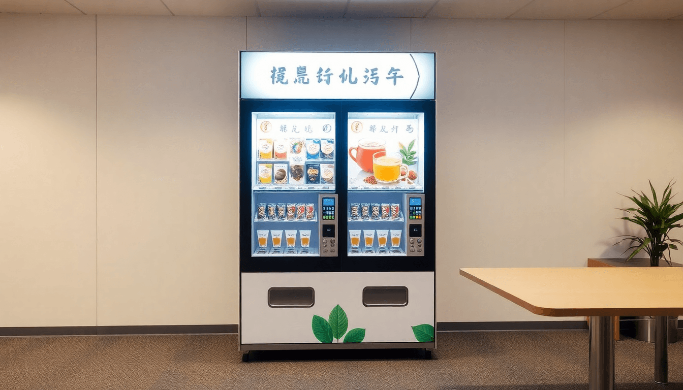 Tea Coffee Vending Machine 4 Lane: Efficiency and Variety for Offices ...