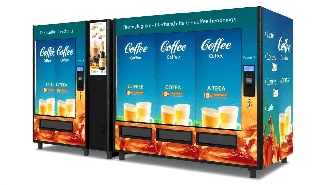 Atlantis Classic 4 Lane Tea & Coffee Vending Machine: Your Perfect ...