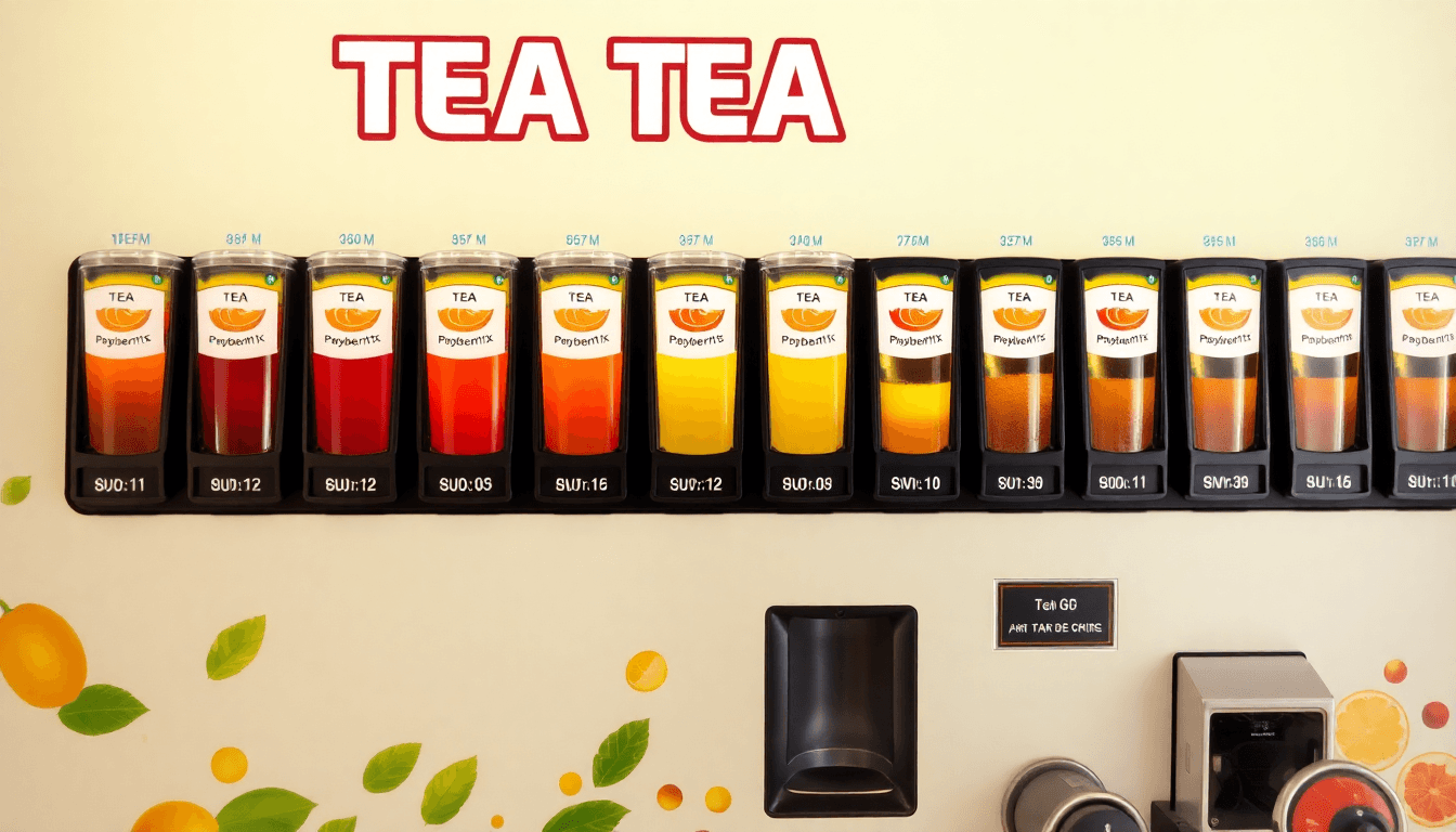Premix Tea: Convenience, Quality, and the Right Tea Vending Machines in ...