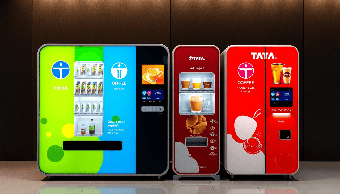 ABS Plastic TATA Tea & Coffee Vending Machines for Offices in Delhi ...