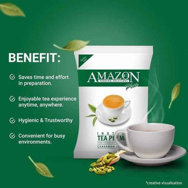 Amazon tea premix Cardamom 1 kg Instant Tea Powder for Vending | Coffe ...