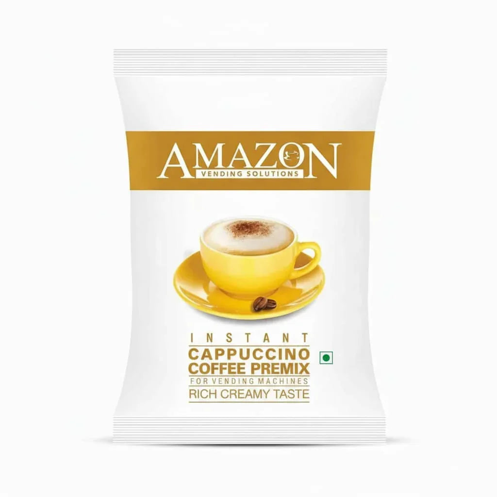 Amazon Instant Cappuccino Powder - Rich Creamy Taste Premix – COFFEE WALLA